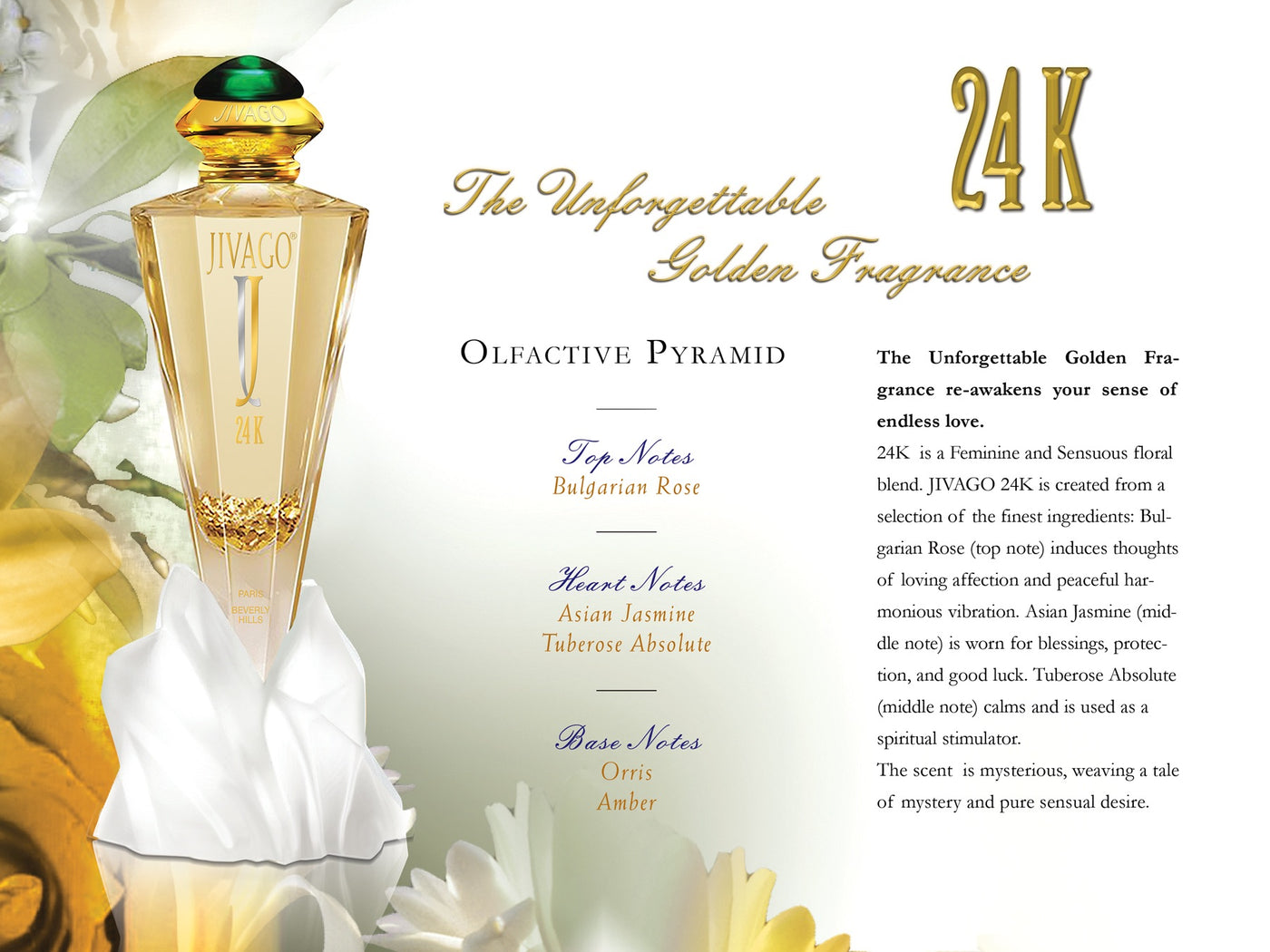 Jivago 24K for Women EDP 75ml